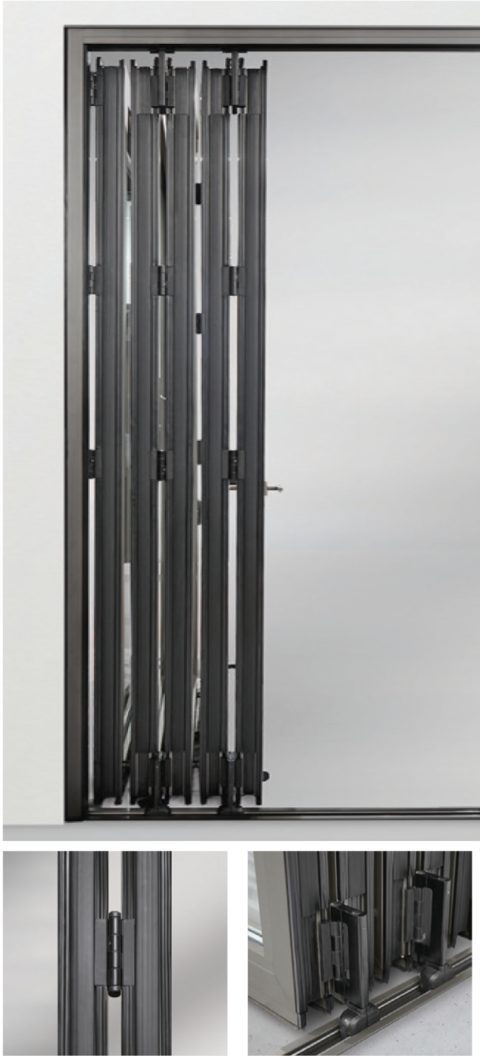 La porte accordéon | Ads Menuiserie